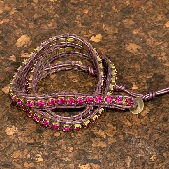 Chan Luu | Jewelry | Chan Luu Rhinestone Bracelet | Poshmark